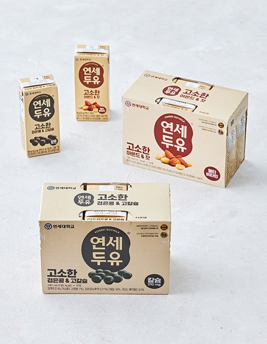 [연세두유] 고소한 두유 2종 (190mL X 6개) - 마켓컬리